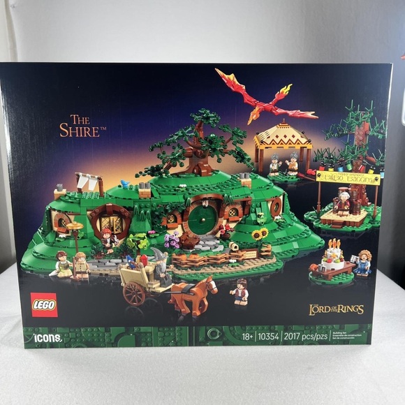 Lego | Toys | Lego The Shire Building Set Green Brown Red | Poshmark